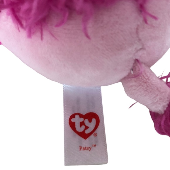 Ty | Toys | Ty Beanie Boos 6 Patsy Pink Poodle Dog Plush Stuffed Animal ...